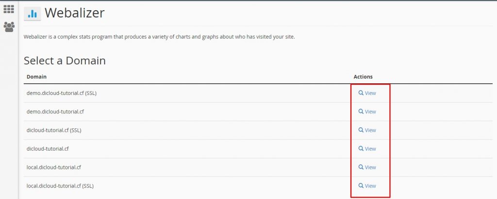Panduan Cara Menggunakan Fitur Webalizer Pada Cpanel Tutorial Dicloud