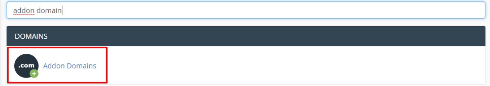 Panduan Cara Menambahkan Addon Domain Melalui cPanel - Tutorial | Dicloud