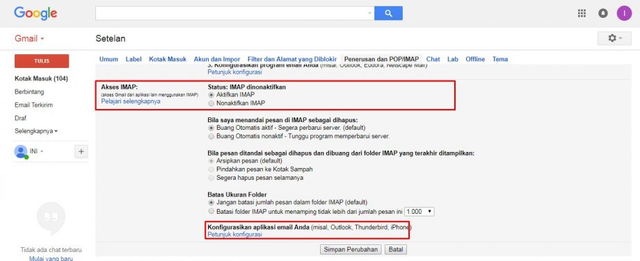 Panduan Cara Setup Gmail di Microsoft Outlook - Tutorial | Dicloud