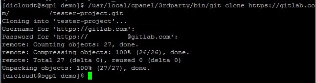 Panduan Cara Deploy Project Dengan Ssh Dan Git Di Hosting Tutorial Dicloud