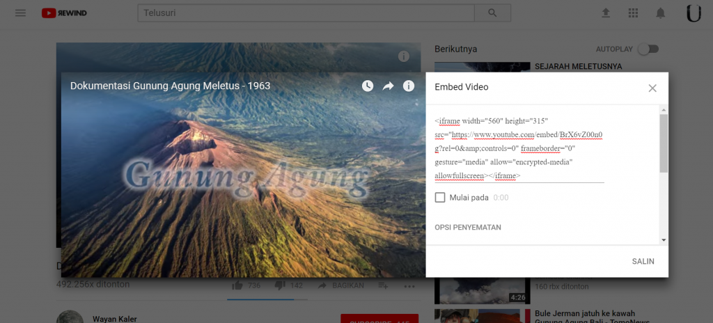 Pengenalan Code HTML Youtube Video - Tutorial | Dicloud
