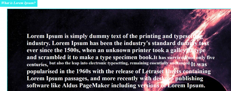 Pengenalan Code HTML Background Image Teks - Tutorial | Dicloud