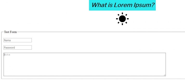 Pengenalan Code HTML TextArea - Tutorial | Dicloud