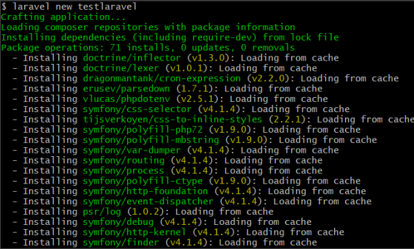 Panduan Membuat Project Baru Laravel - Tutorial | Dicloud